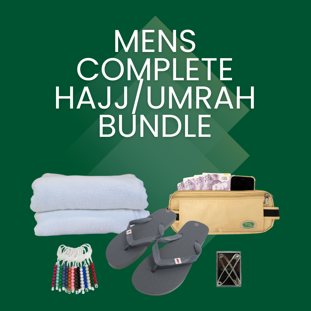 Mens Complete Hajj/Umrah Bundle – Islamic Impressions